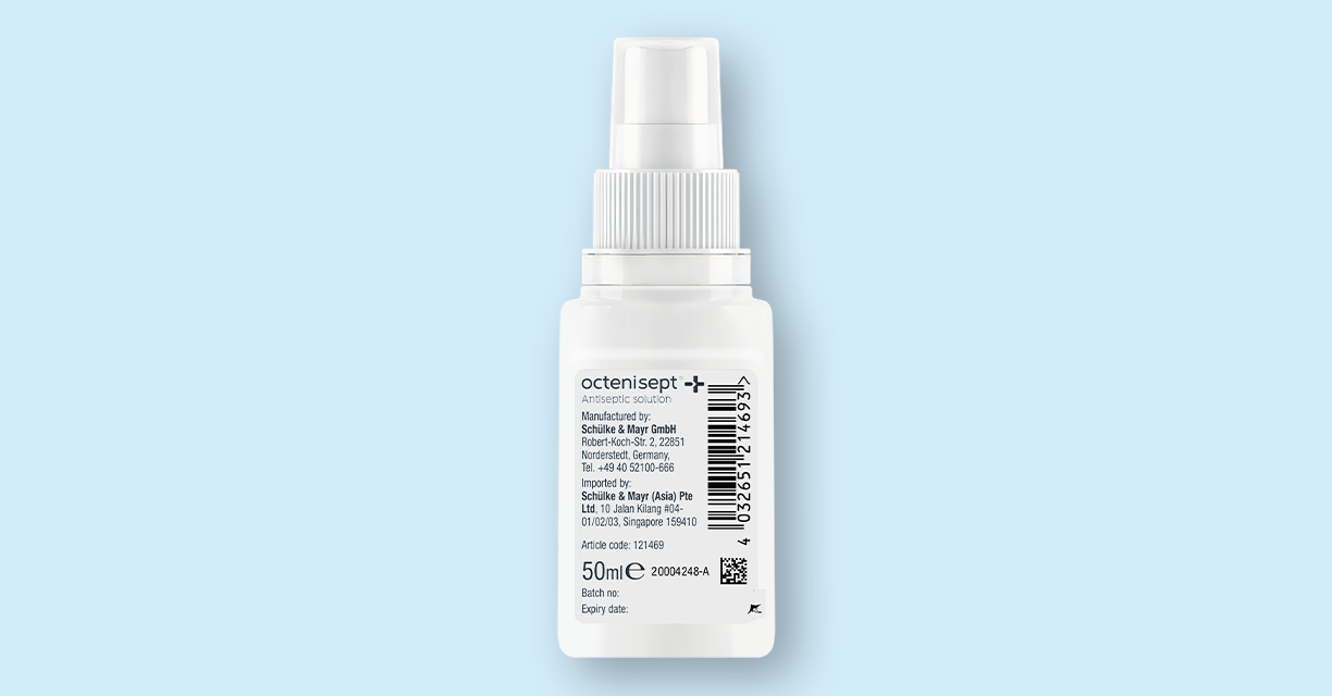 octenisept® antiseptic wound spray | Schulke Asia